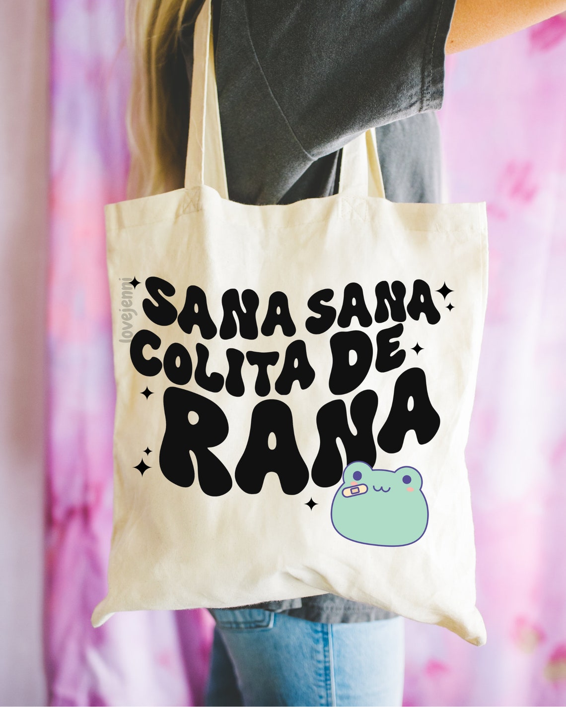 Sana Sana Colita De Rana Sana Sana Colita De Rana Tote Bag Spanish ...