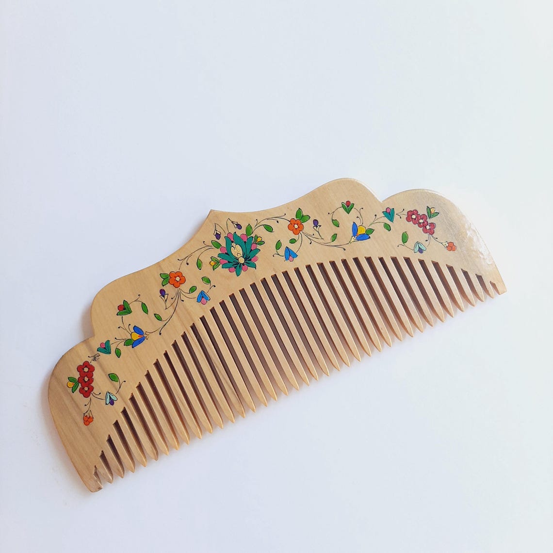 Handmade Wooden Comb - Etsy