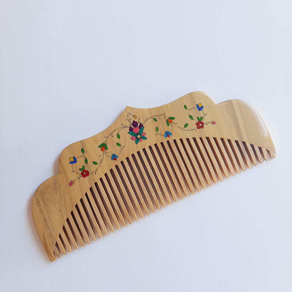 Handmade Wooden Comb - Etsy