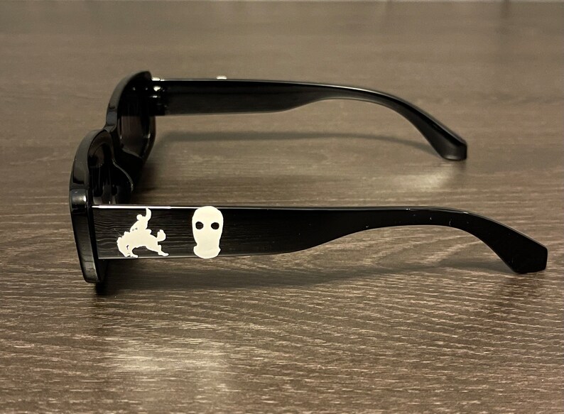 BAD BUNNY GLASSES Custom Nadie Sabe Lo Que Va a Pasar Mañana Sunglasses ...