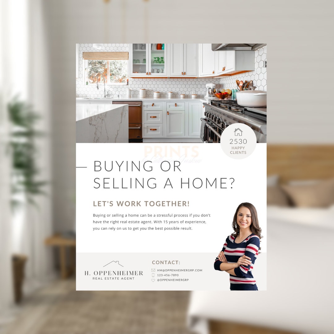 Personalized Real Estate Agent, Real Estate Group Advertisement Digital ...