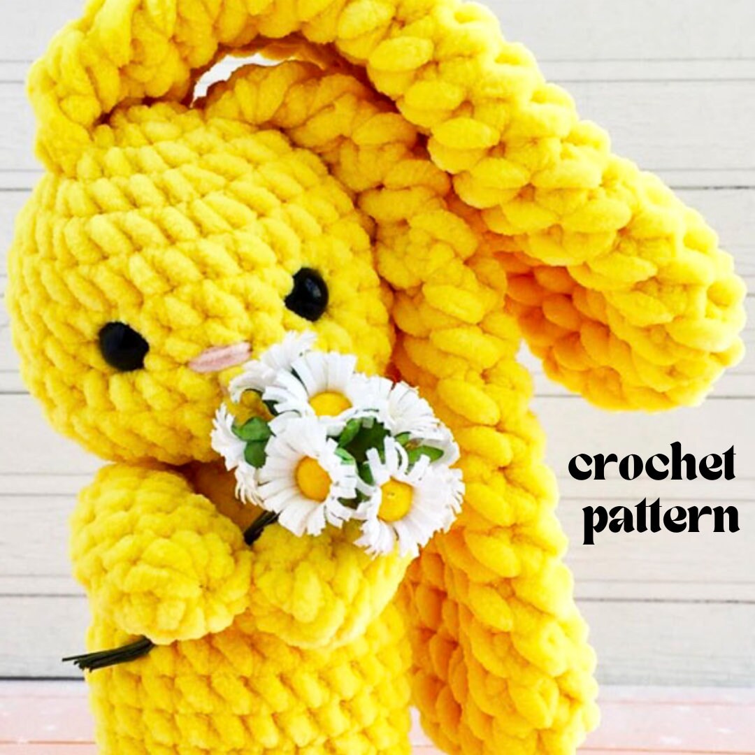 Crochet Pattern Baby Cute Rabbit Crochet Bunny ,bunny Pdf,english ...