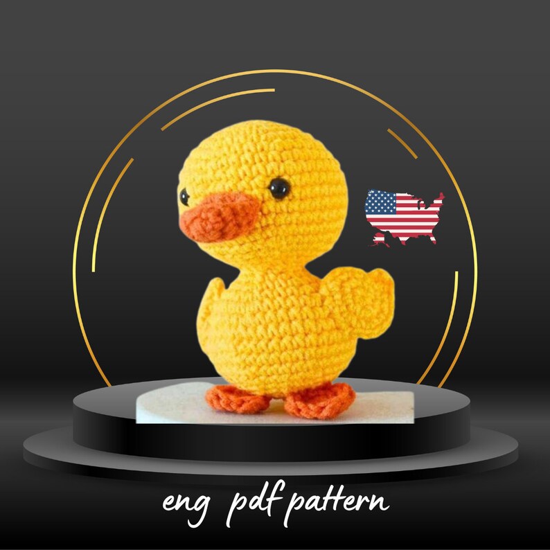 Duck Crochet Pattern, Rooster Crochet Pattern,crochet Pattern Duckling, Amigurumi, Duck Pattern ...