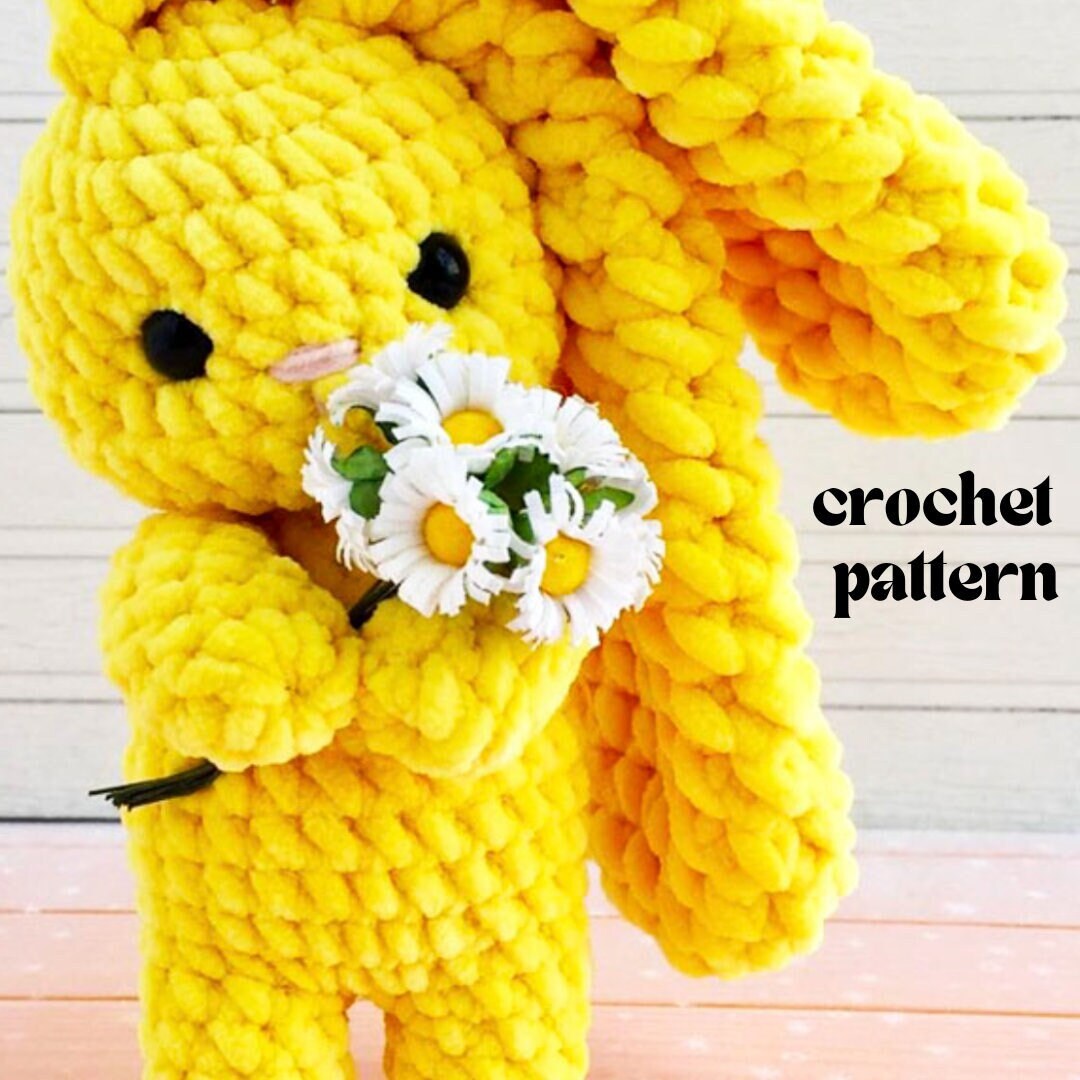 Crochet Pattern Baby Cute Rabbit Crochet Bunny ,bunny Pdf,english ...