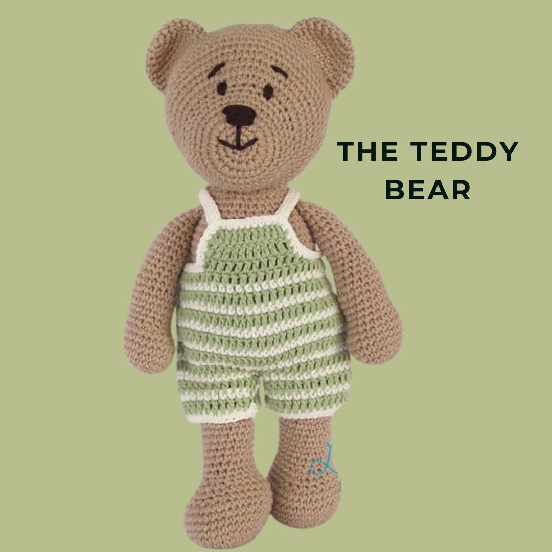 The Teddy Bear - Crochet PDF Pattern /crochet Bear PATTERN PDF ...