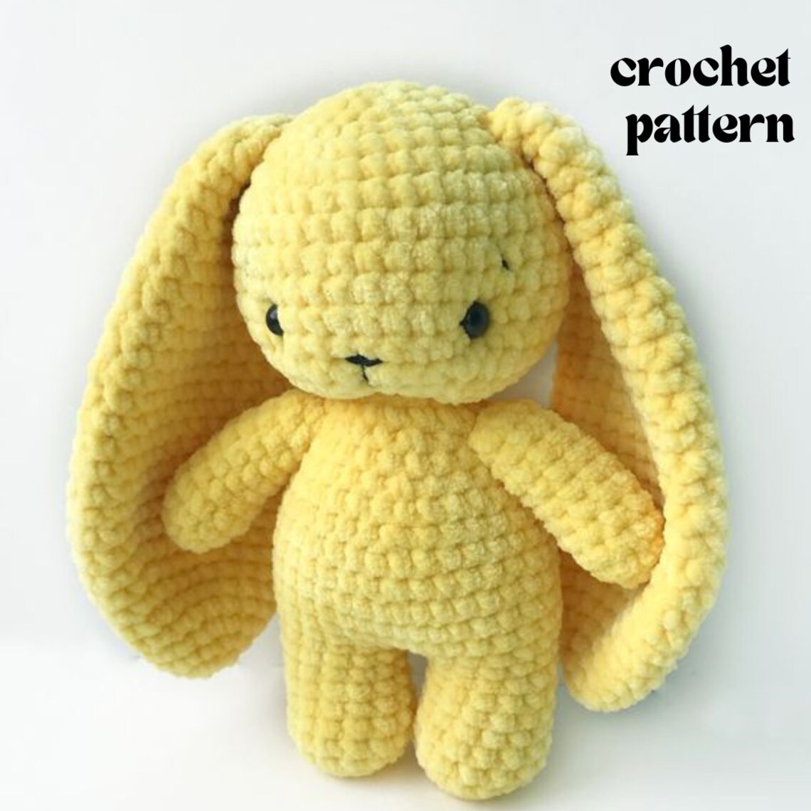 Crochet Pattern Baby Cute Rabbit Crochet Bunny ,bunny Pdf,english ...
