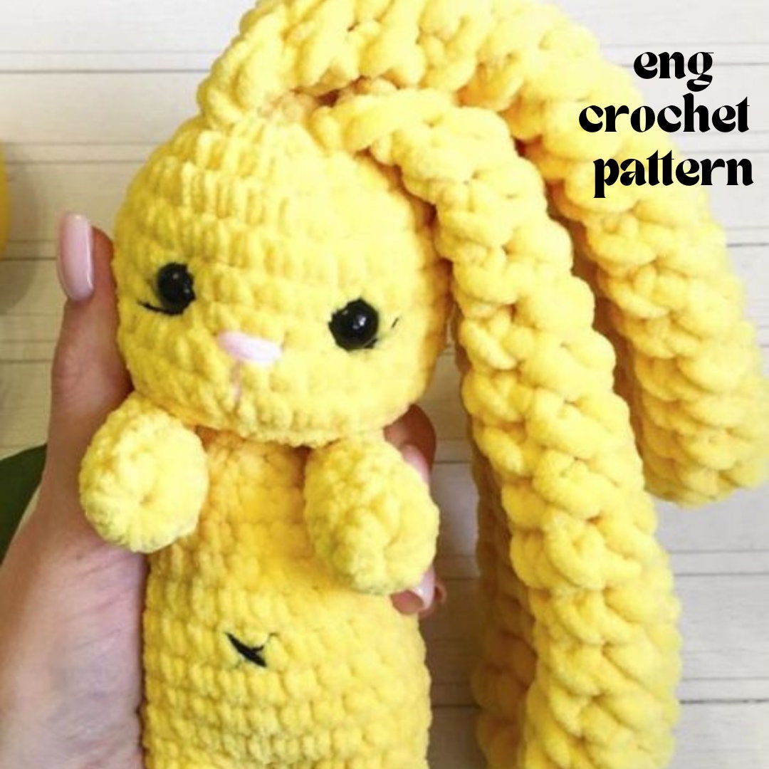 Crochet Pattern Baby Cute Rabbit Crochet Bunny ,bunny Pdf,english ...