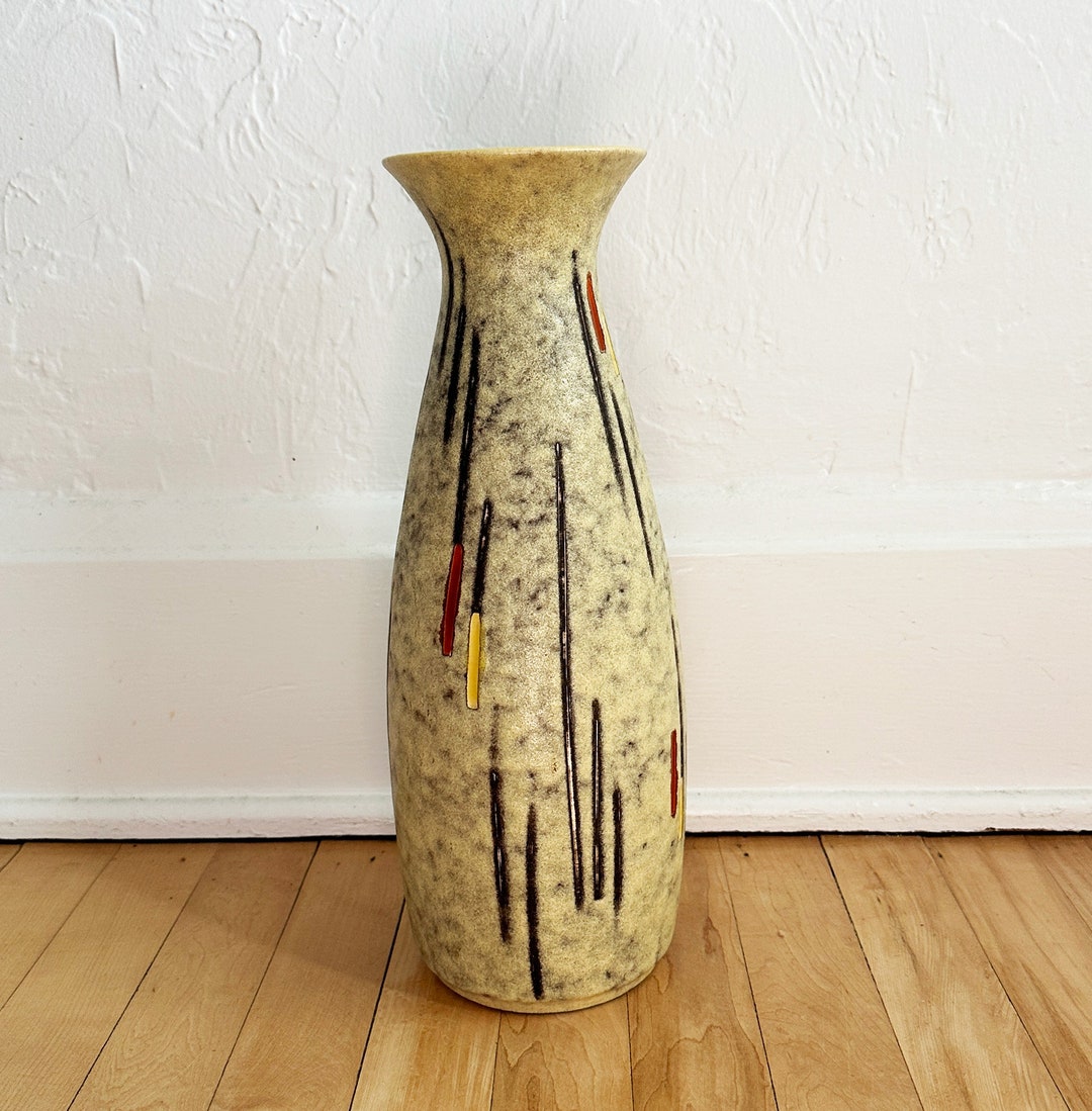 Scheurich Keramik Mid Century Atomic Vase - Etsy