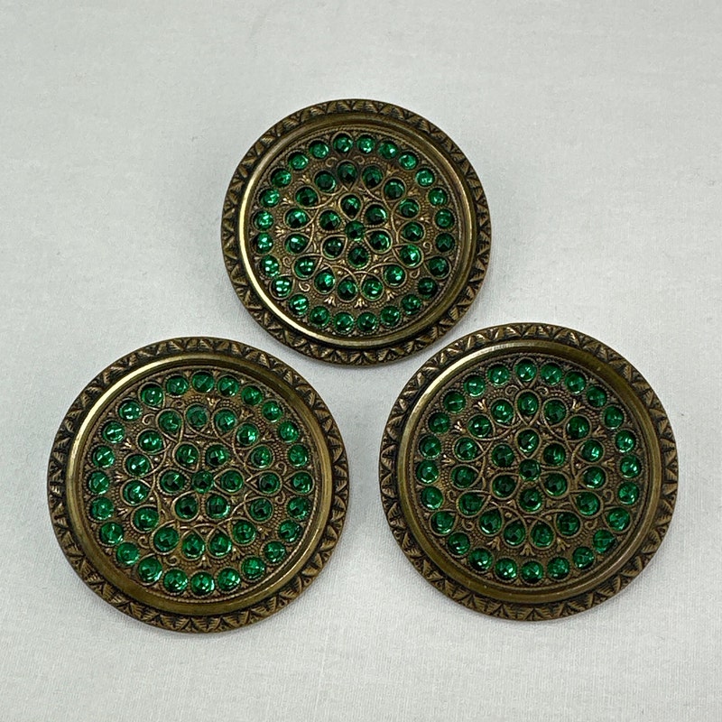Large Antique Buttons - Etsy