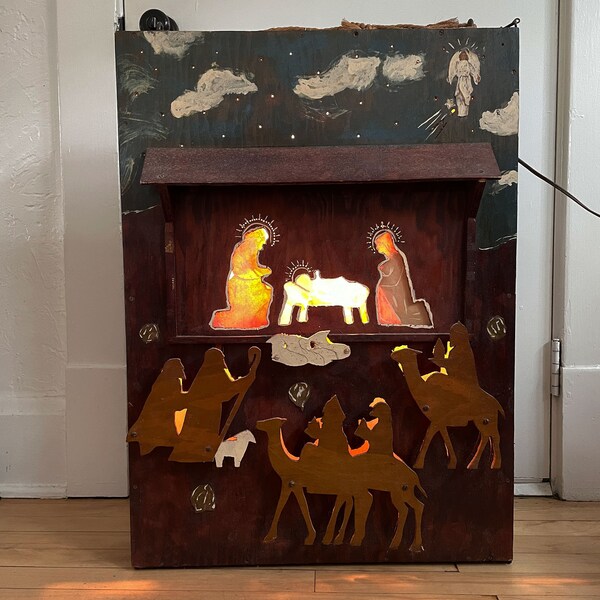 Folk Art Jesus - Etsy