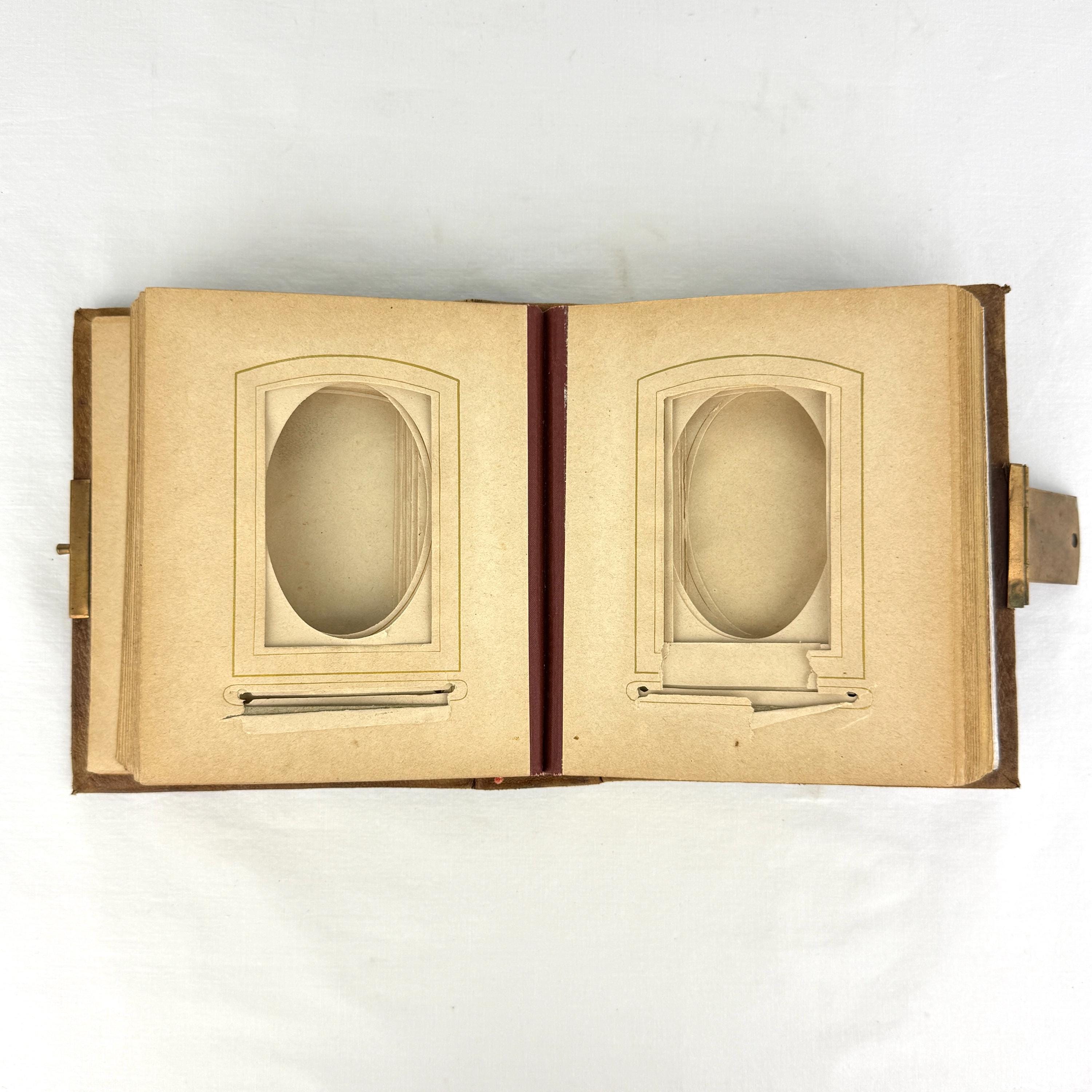 Victorian Embossed Leather CDV Photo Album - Etsy