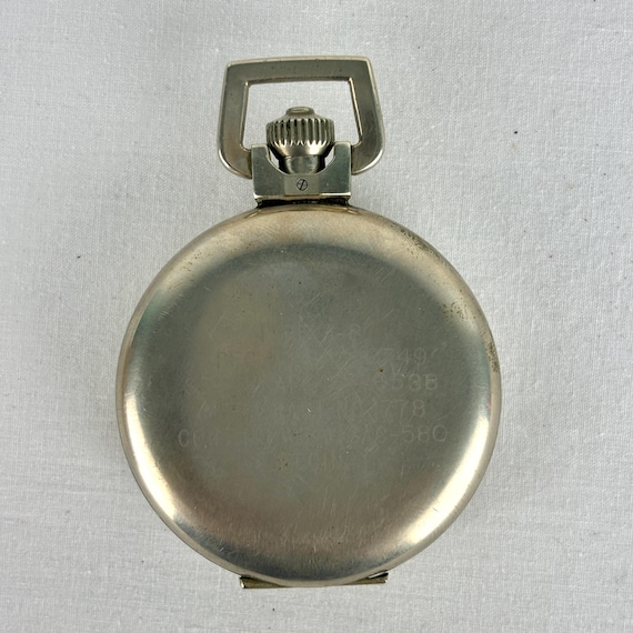 World War II Bomb Timer Jitterbug Stopwatch - Gem