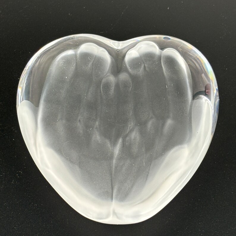 Vintage Crystal Daum France Paperweight - Etsy