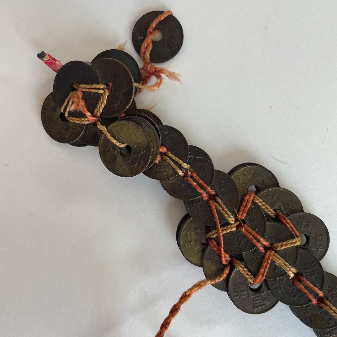 Antique Chinese Coin Sword - Etsy