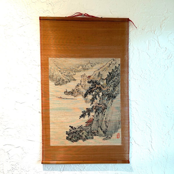 Asian Bamboo Scroll - Etsy