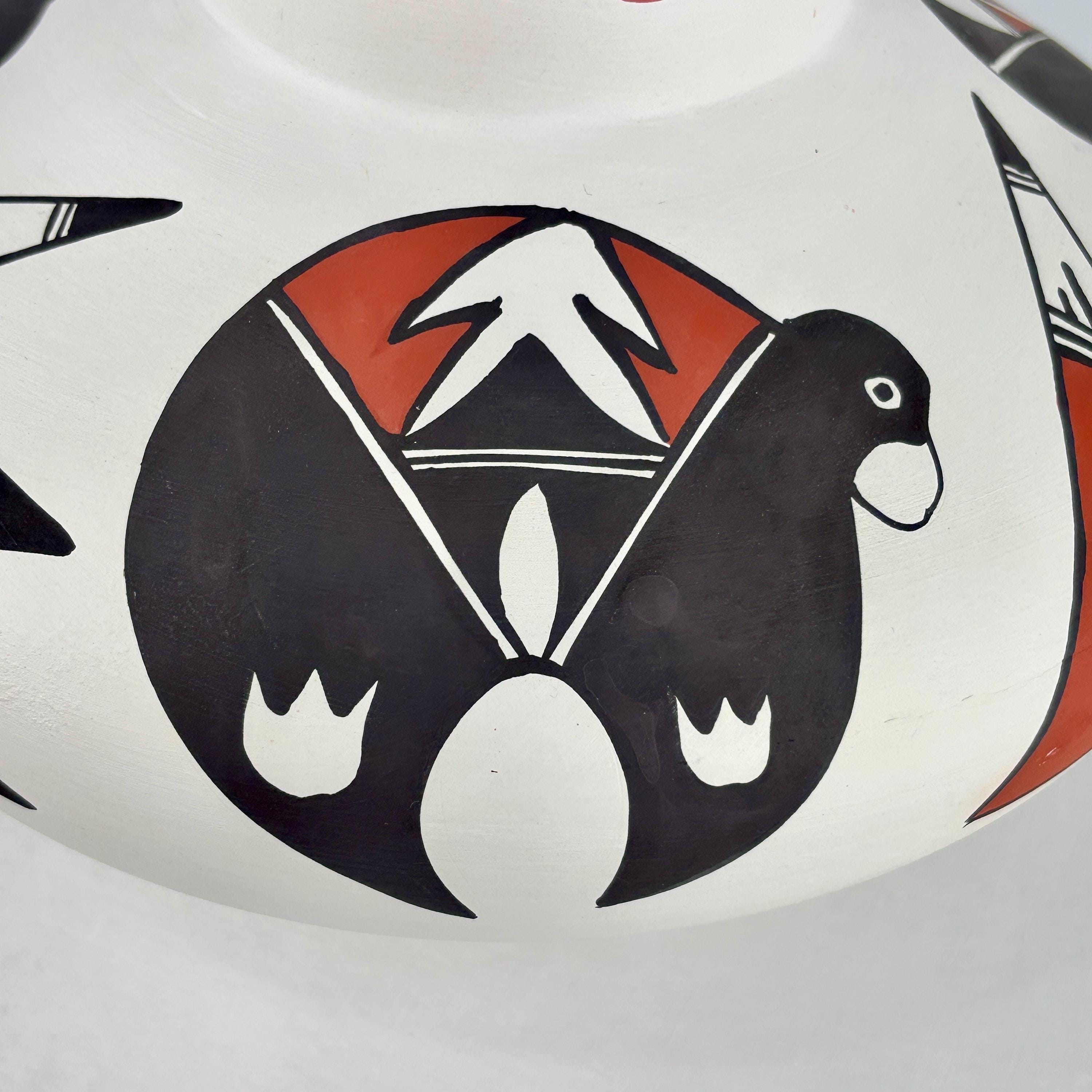 Acoma Pueblo Pottery Bowl Signed “TG Acoma NM” Bear Motif - Etsy