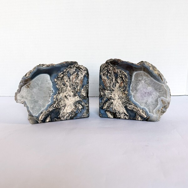 Agate Bookends - Etsy