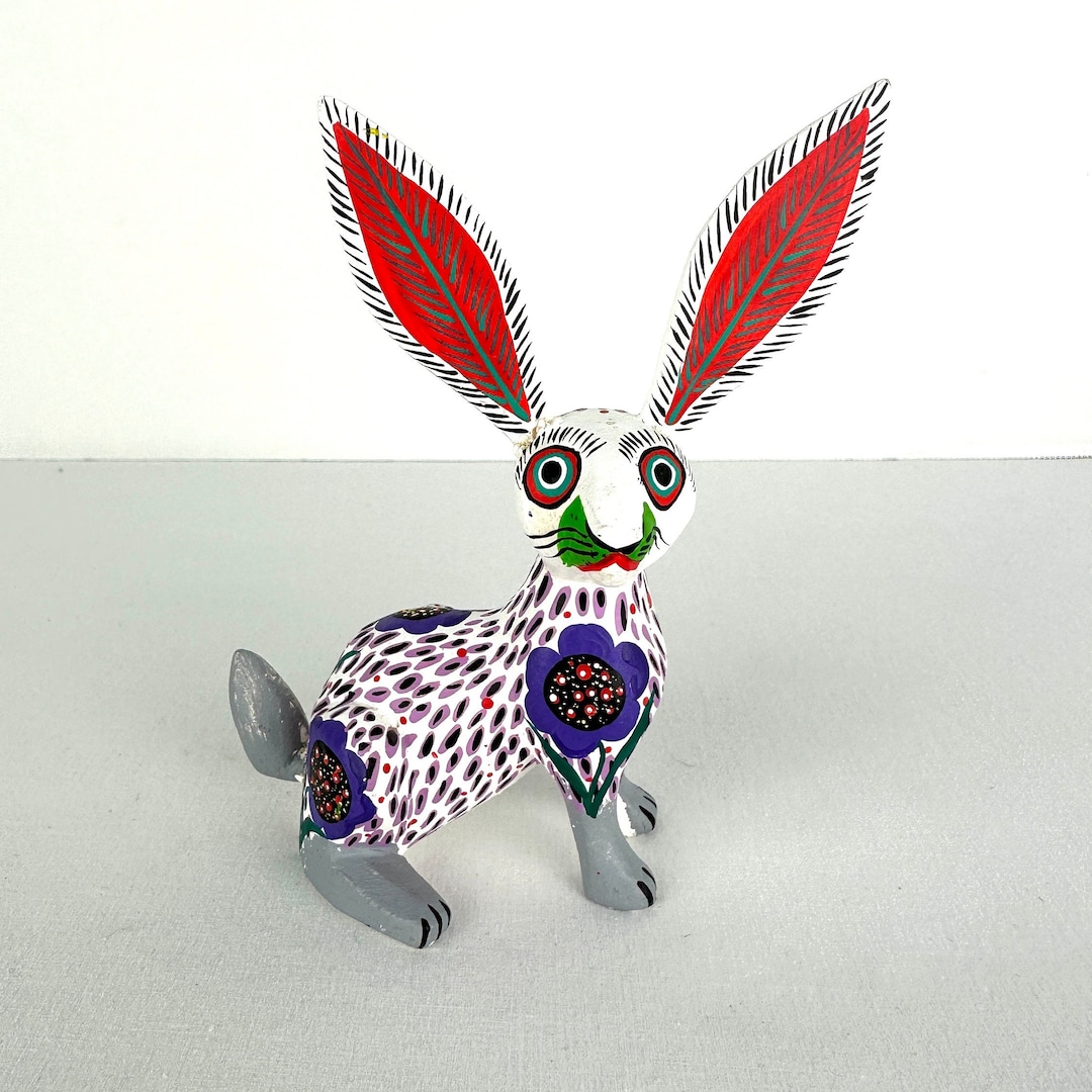 Jose Olivera Mexican Folk Art Alebrijes Rabbit - Etsy