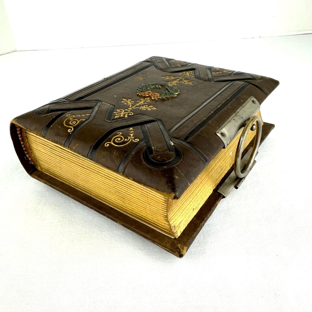1800's CDV & Tintype Photo Album With Photos - Etsy
