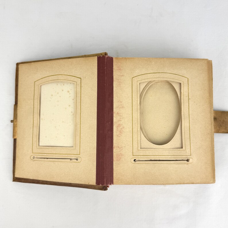 Victorian Embossed Leather CDV Photo Album - Etsy