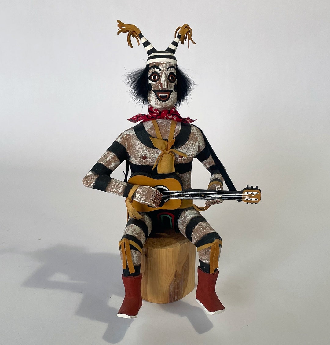 Hopi Kachina of a Hano Clown by F Begay - Etsy