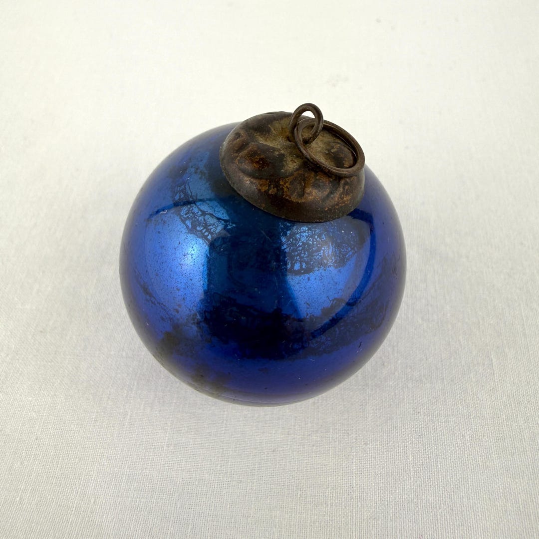 Antique Small German Kugel Ornament 1.5” - Etsy