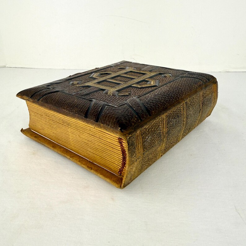 Victorian Embossed Leather CDV Photo Album - Etsy