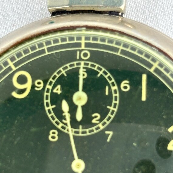 World War II Bomb Timer Jitterbug Stopwatch - Gem