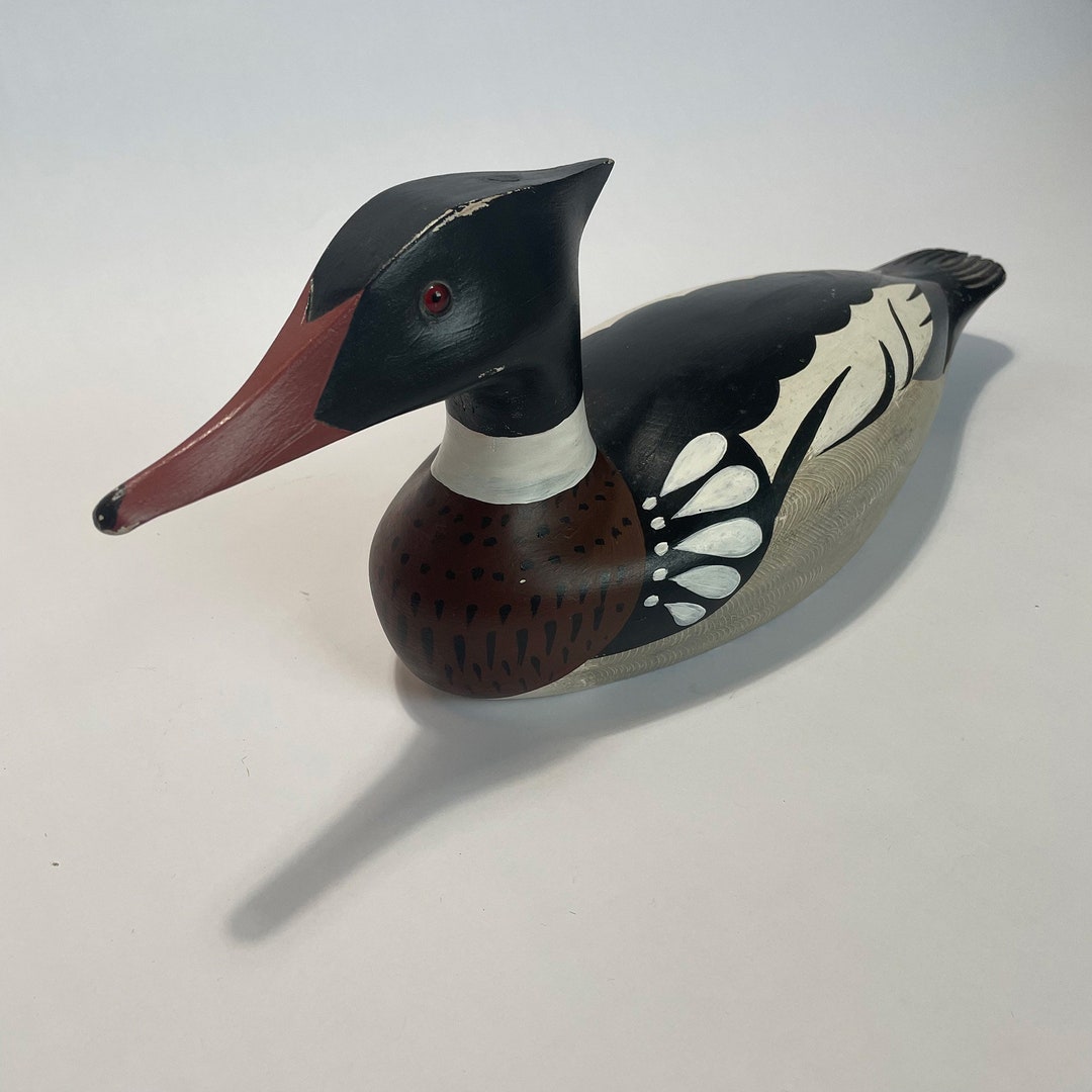 Signed Vintage Norris Pratt Duck Decoy - Etsy