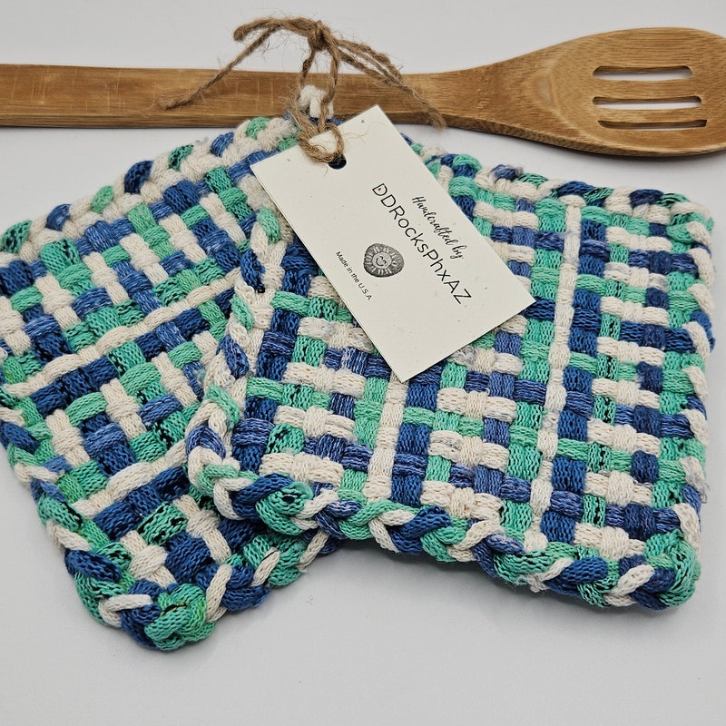 Woven Potholder - Etsy
