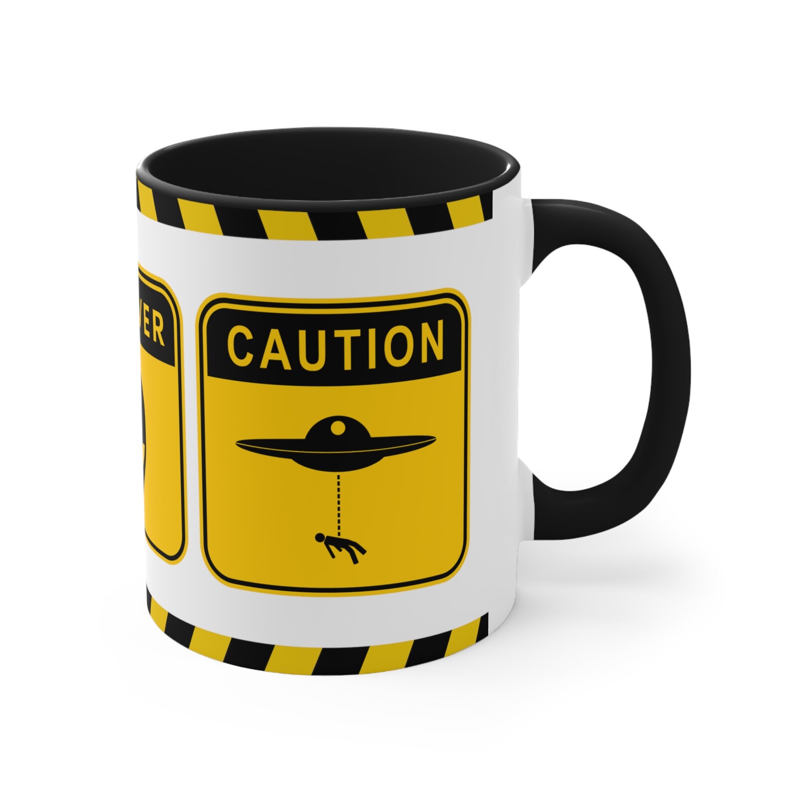 Alien Invasion Alert: Unique UFO Design Coffee Mug With - Etsy