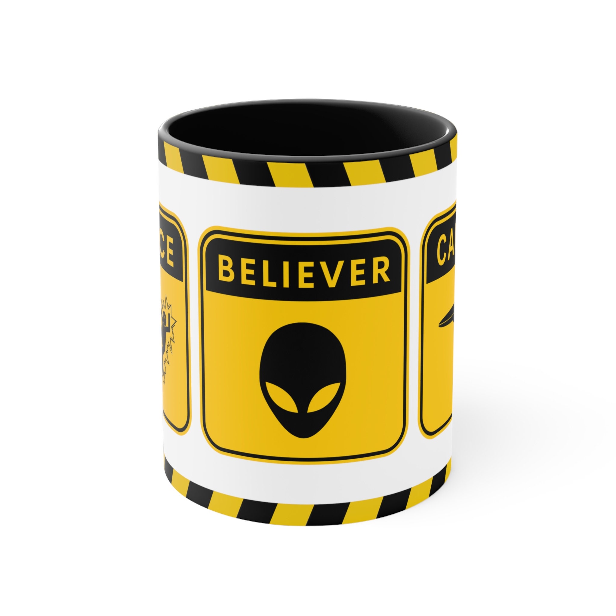 Alien Invasion Alert: Unique UFO Design Coffee Mug With - Etsy