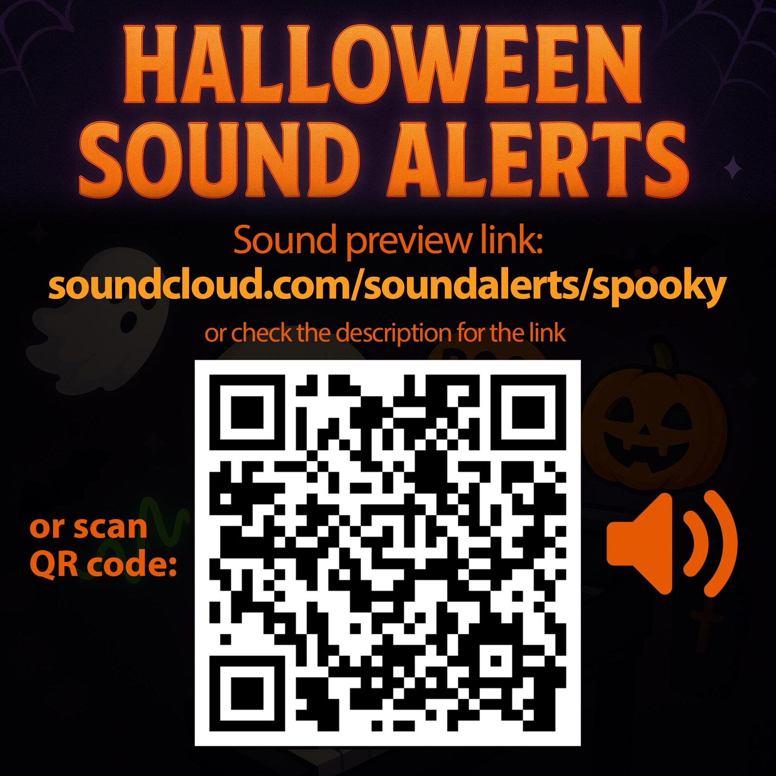 Spooky Sound Alerts for Twitch & Vtubers | Spooky Stream Alert Sounds ...