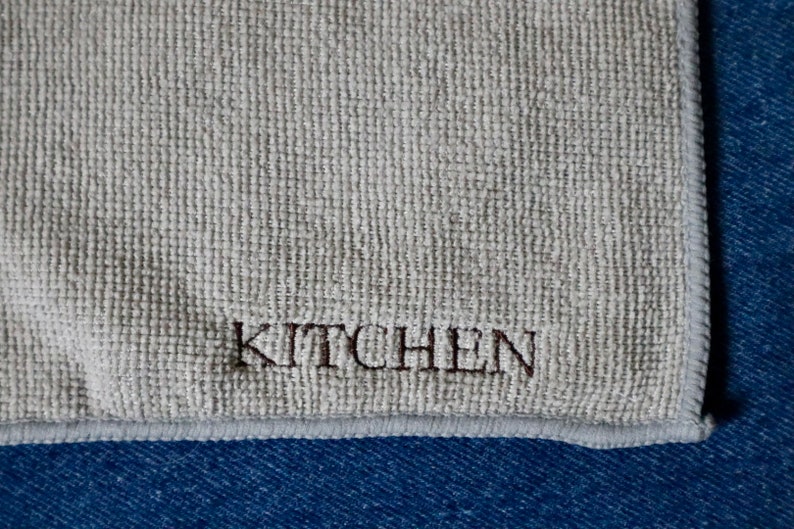 Embroidered Microfiber Cleaning Cloth | Personalized - Etsy