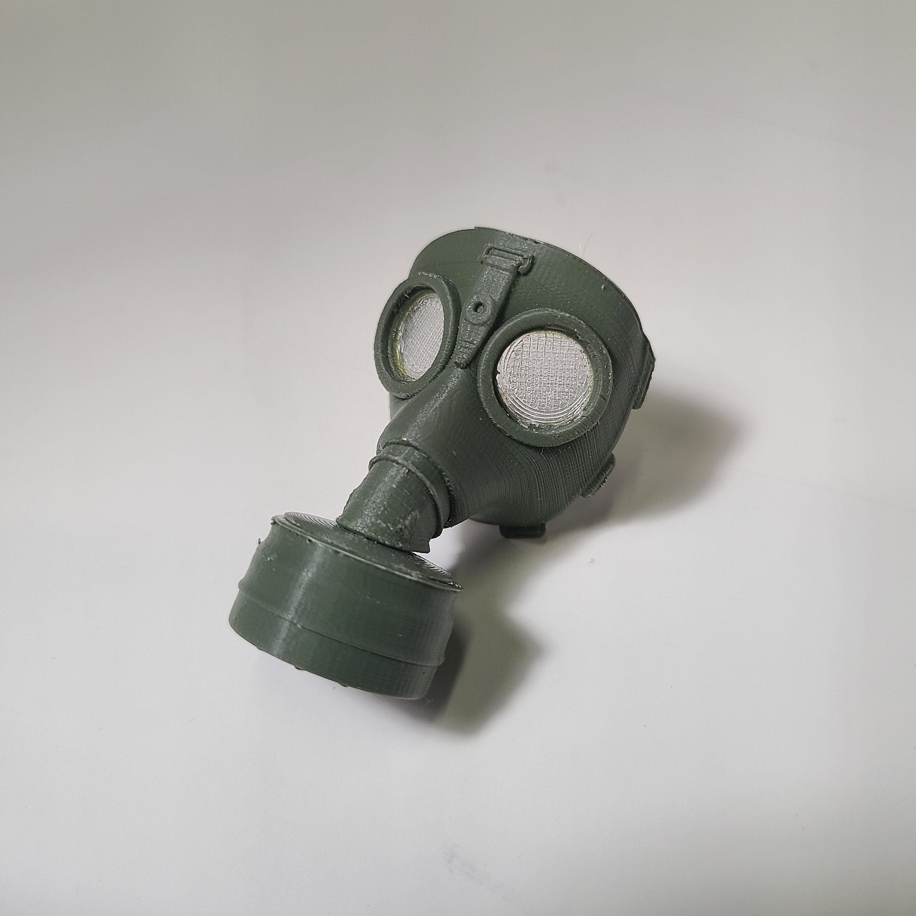 Batons With Gas Mask Design