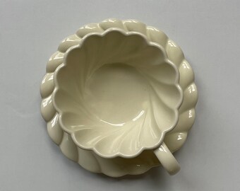 Scallop Mug for Tea, Latte, Espressos, Coffee, Vintage, Aesthetic ...