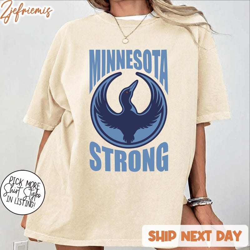 Minnesota Strong Tshirt - Etsy