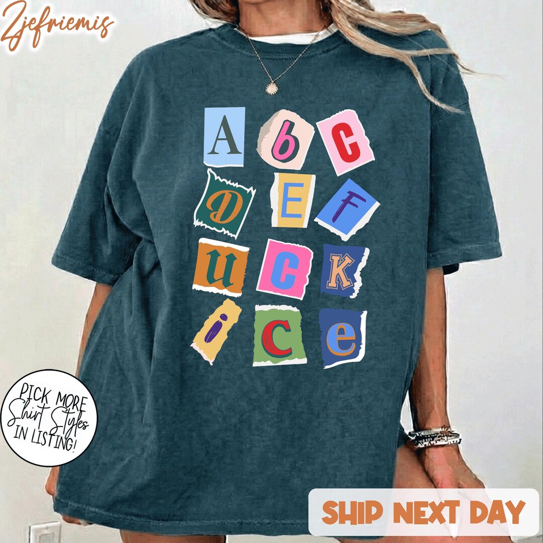 ABCDE Subtle Fuck ICE Ransom Note Style : Abolish ICE, Chinga La Migra ...