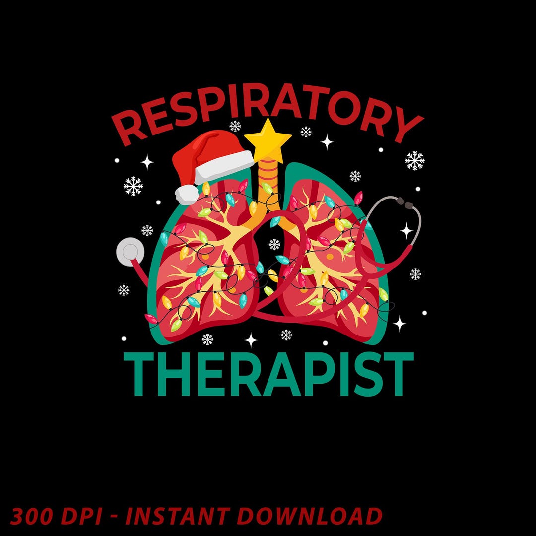 Christmas Respiratory Therapist Png, Respiratory Therapist Christmas ...