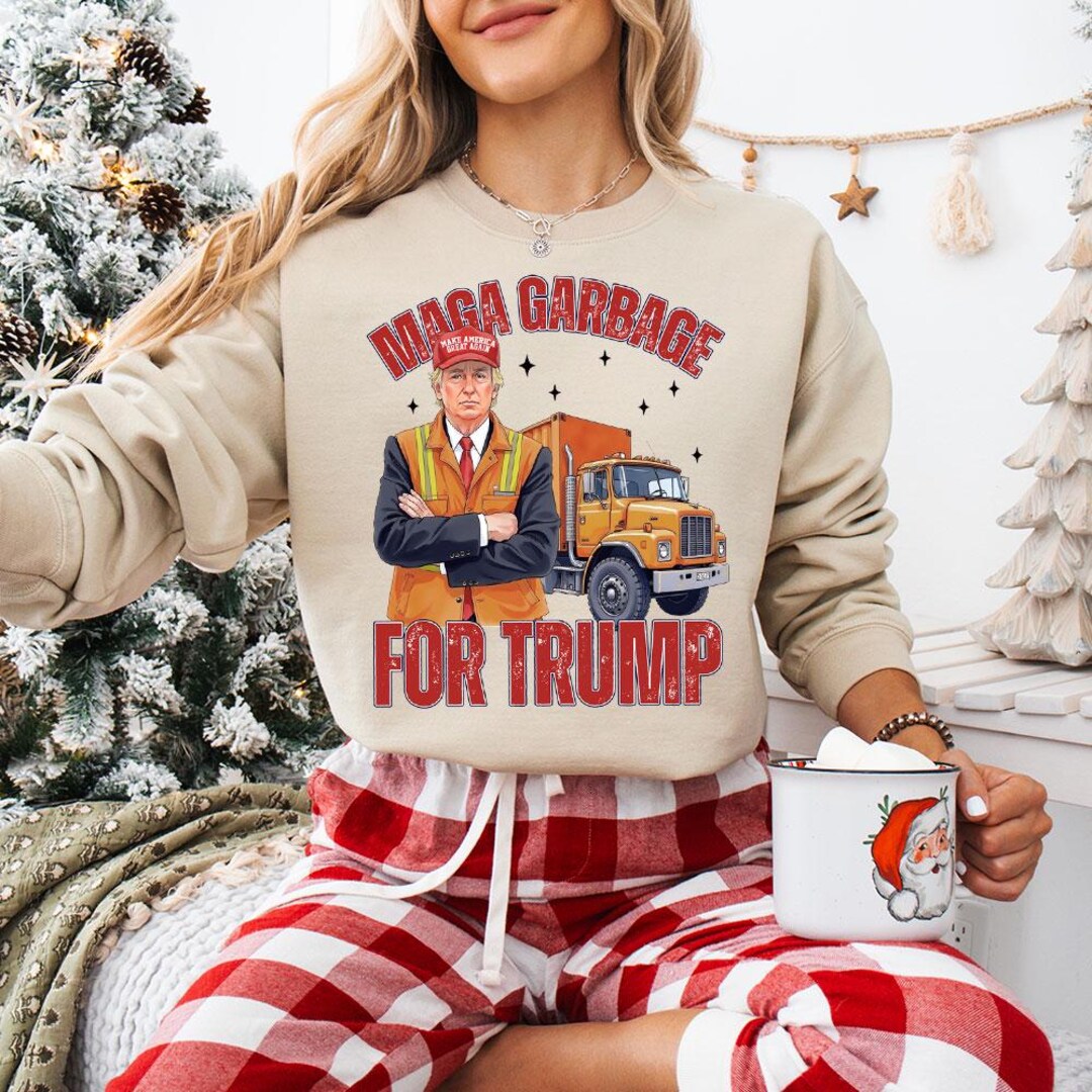 MAGA Garbage for Trump 2024 Patriotic PNG, Maga Shirt, Trump Gift ...