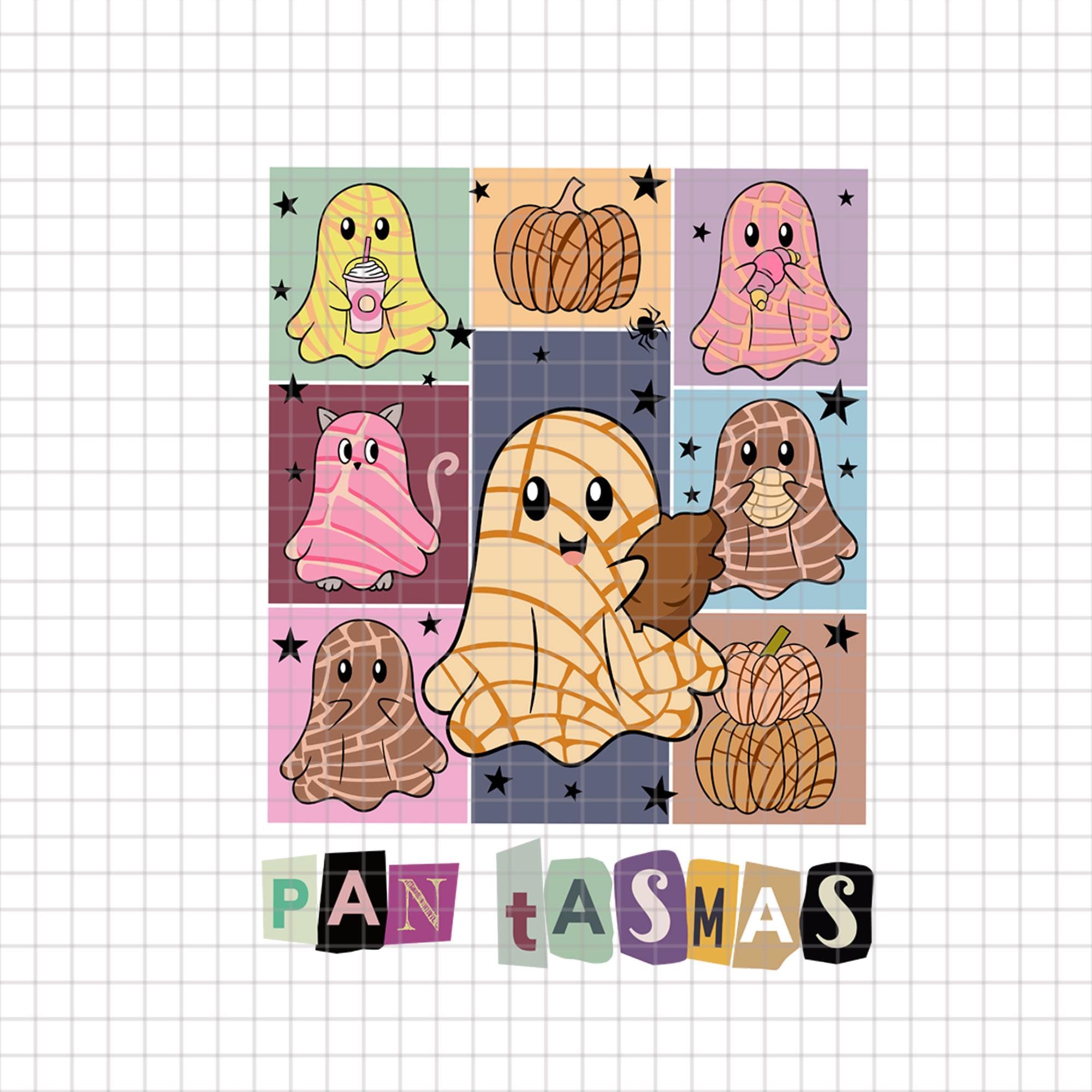 Spooky Conchas PNG, Pantasmas Ghost Png, Mexican Conchas Ghost ...