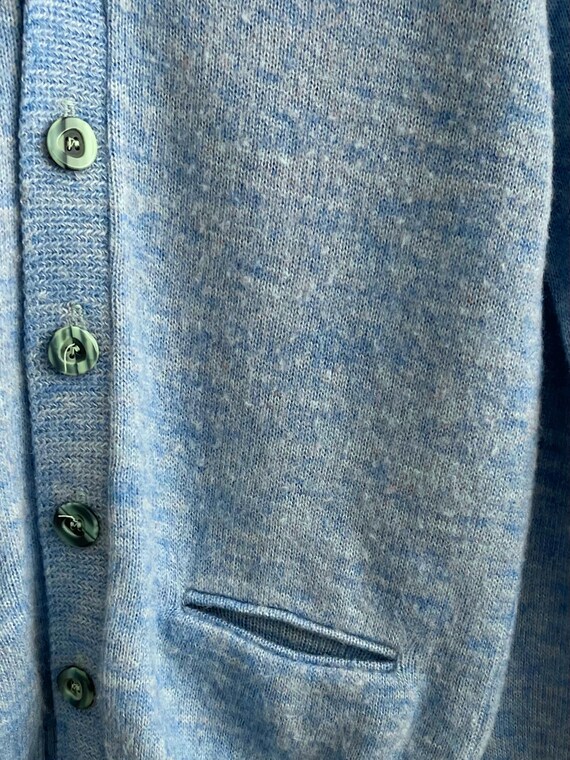 1960s 1970s Cooper Shag Rag cardigan sweater mohair O… - Gem