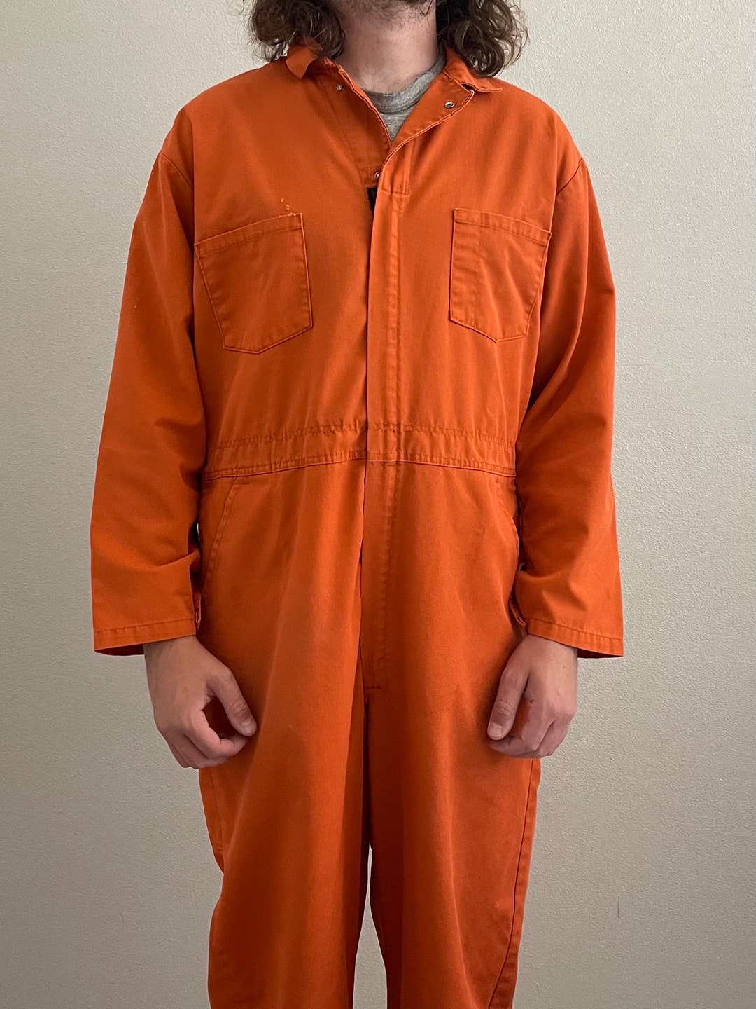 1970s/1980s Terra Cotta Orange Engineered Work Garments Boiler Suit - Etsy