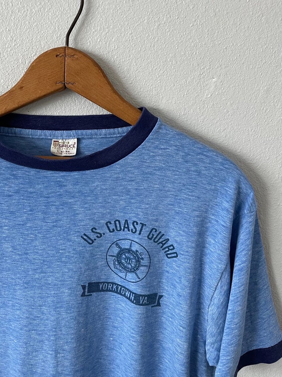 1970s 'US Coast Guard Yorktown VA' Mayo Spruce ringer… - Gem