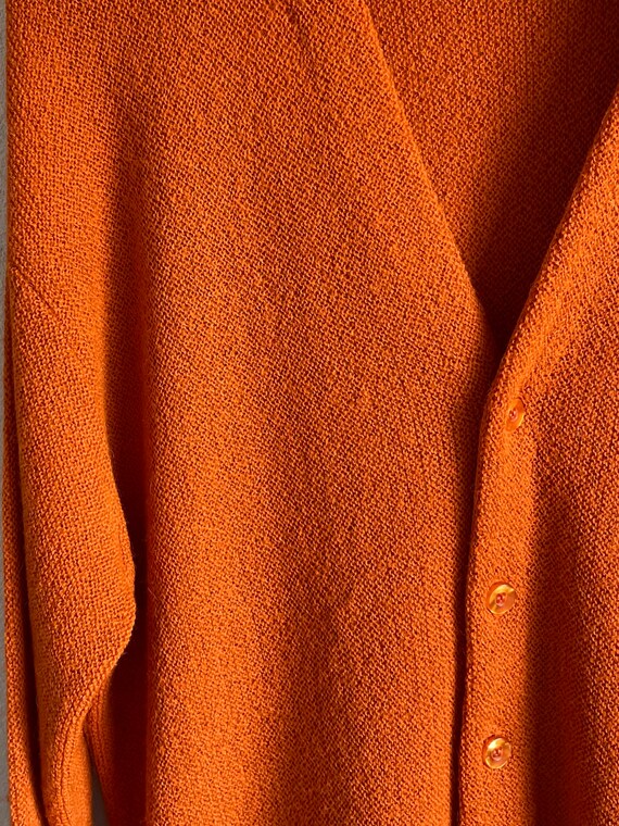 1960s Masterpiece by Arena burnt orange alpaca cardig… - Gem