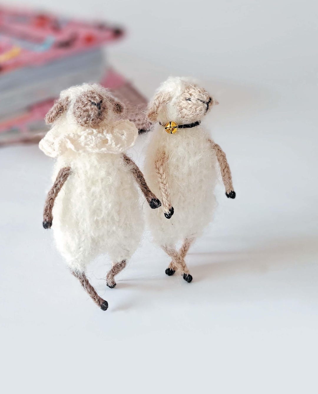 Sheep Knitting Pattern – Lamb Cute Woolly Toy – Soft Farm Animal ...