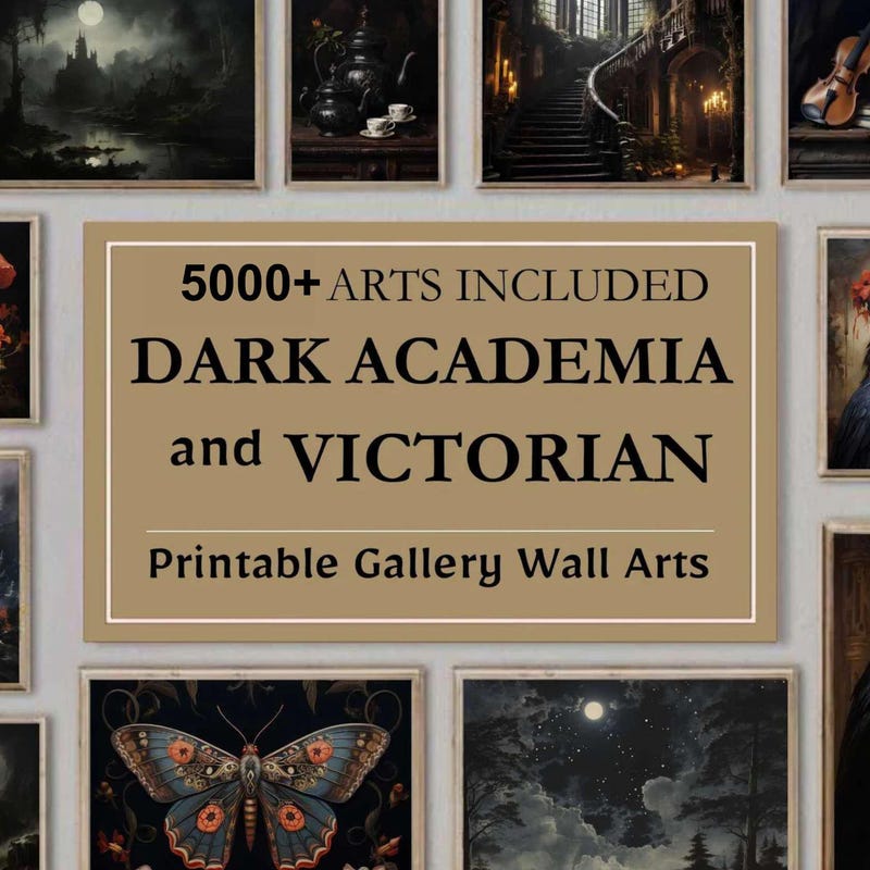 Gothic Vintage Room Decor - Etsy