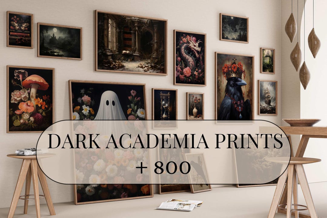 Dark Academia Prints, 800+ Wall Art From the Victorian, Vintage, and ...