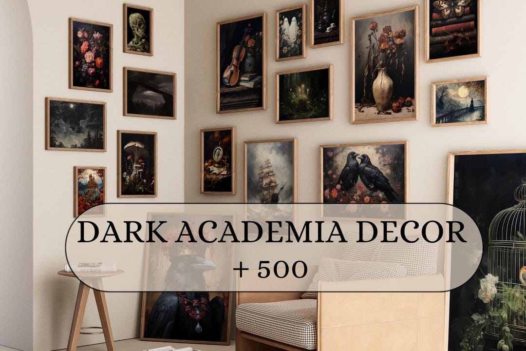 Dark Academia Decor, 500+ Wall Art From the Victorian, Vintage, and ...