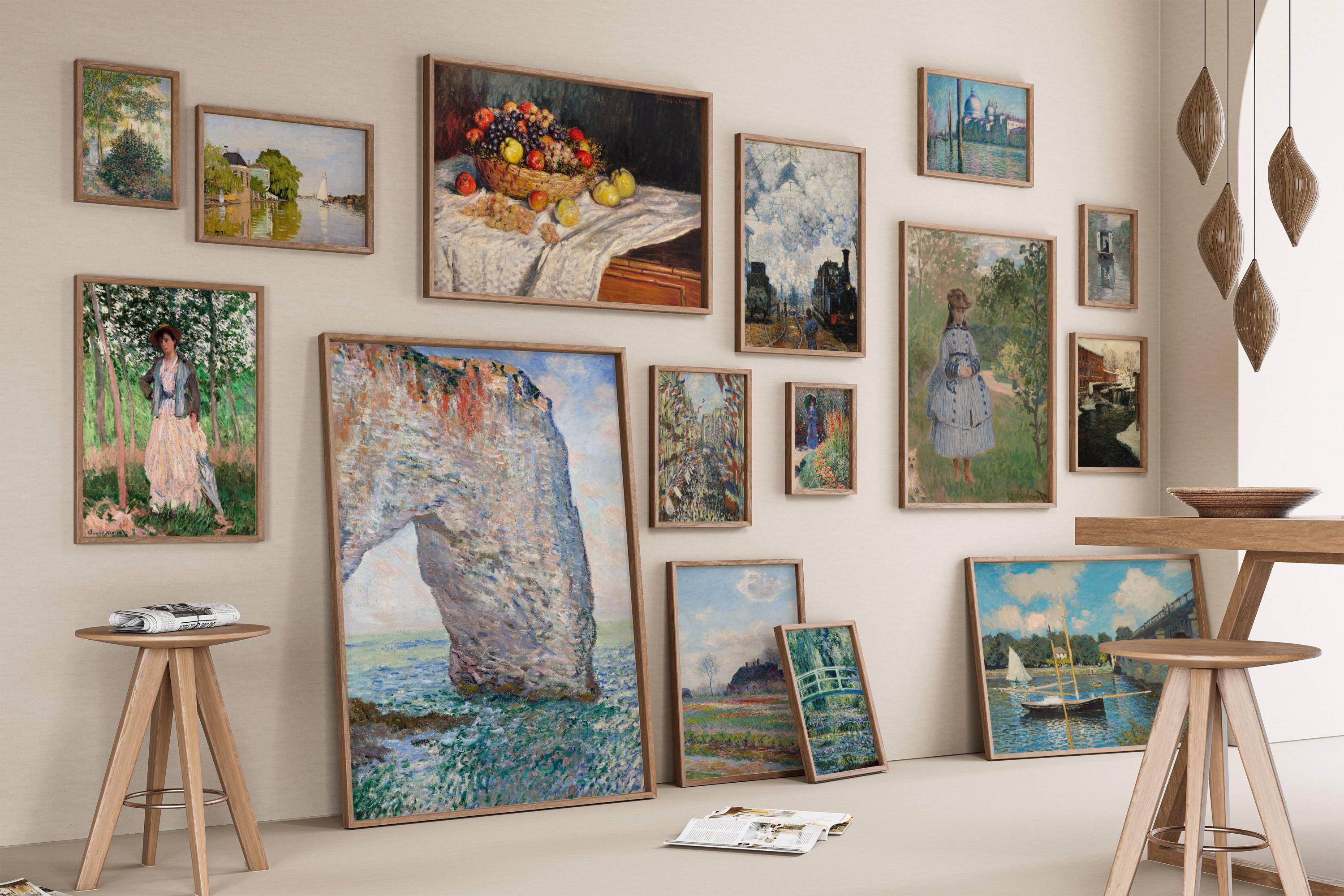 1000+ Claude Monet Art Bundle, Printable Wall Decor, Impressionism ...